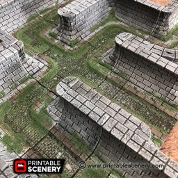The Sewers Combined Set - Printable Scenery