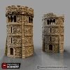 Round Tower Two - Printable Scenery