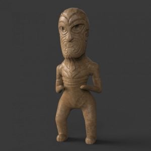 3D Printable Maori Pa Curving