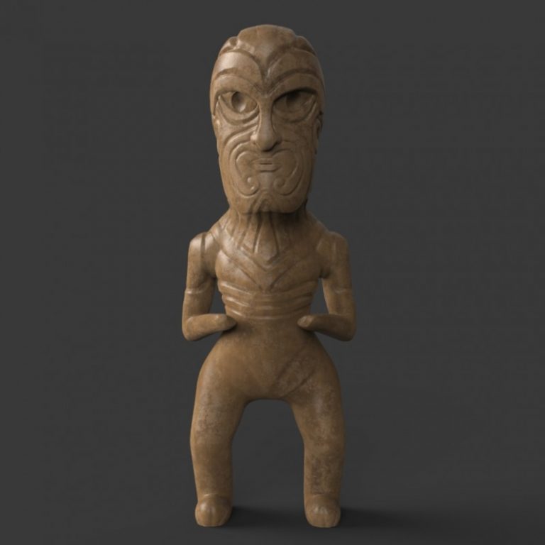 3D Printable Maori Pa Curving