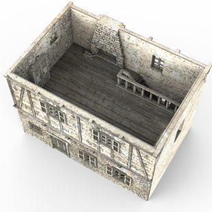 Medieval House – Printable Scenery