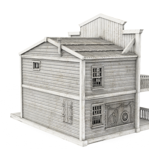 Saloon – Printable Scenery