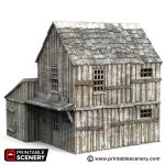 The Miners Shack - Printable Scenery