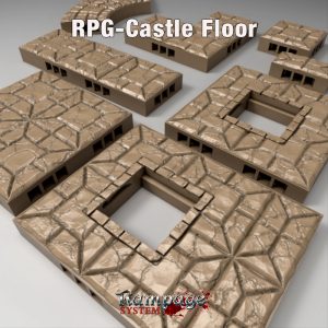 Castle Floors - Printable Scenery