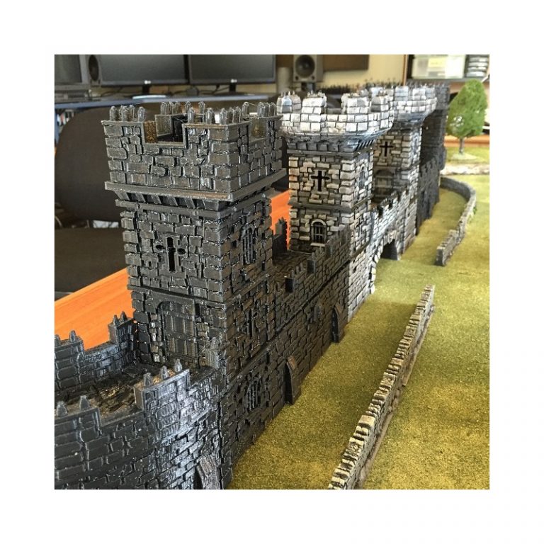 3D Printable Citadel Wall
