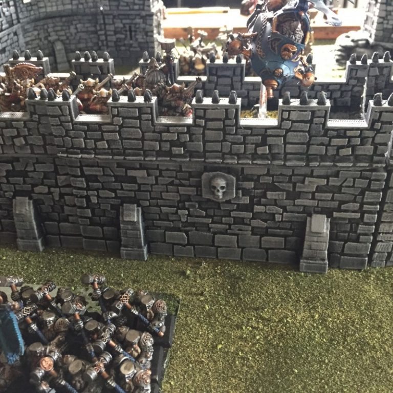 3D Printable Citadel Wall