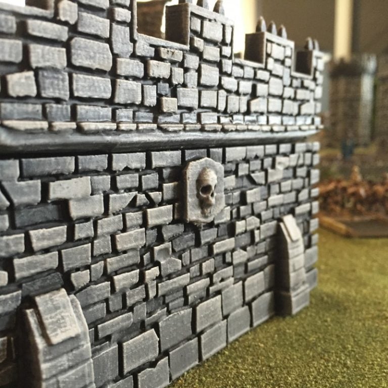3D Printable Citadel Wall