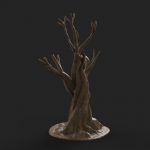 3D Printable Winterdale Gnarly Tree Pack