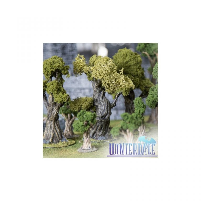 3D Printable Winterdale Gnarly Tree Pack