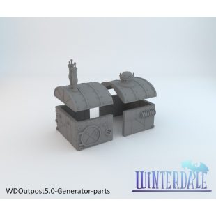 3D Printable Steampunk Outpost