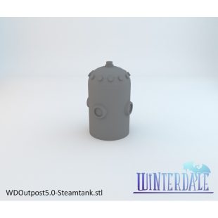 3D Printable Steampunk Outpost
