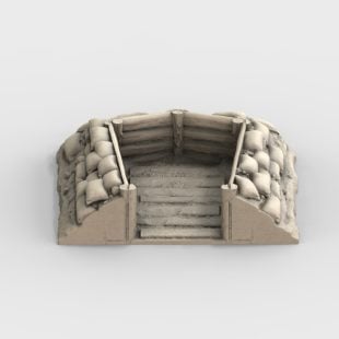 3D Printable WW2 Trenches