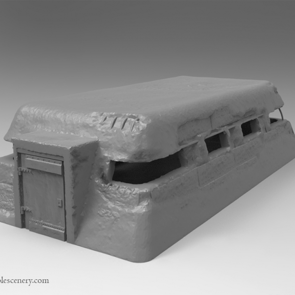 Normandy Bunkers – Printable Scenery