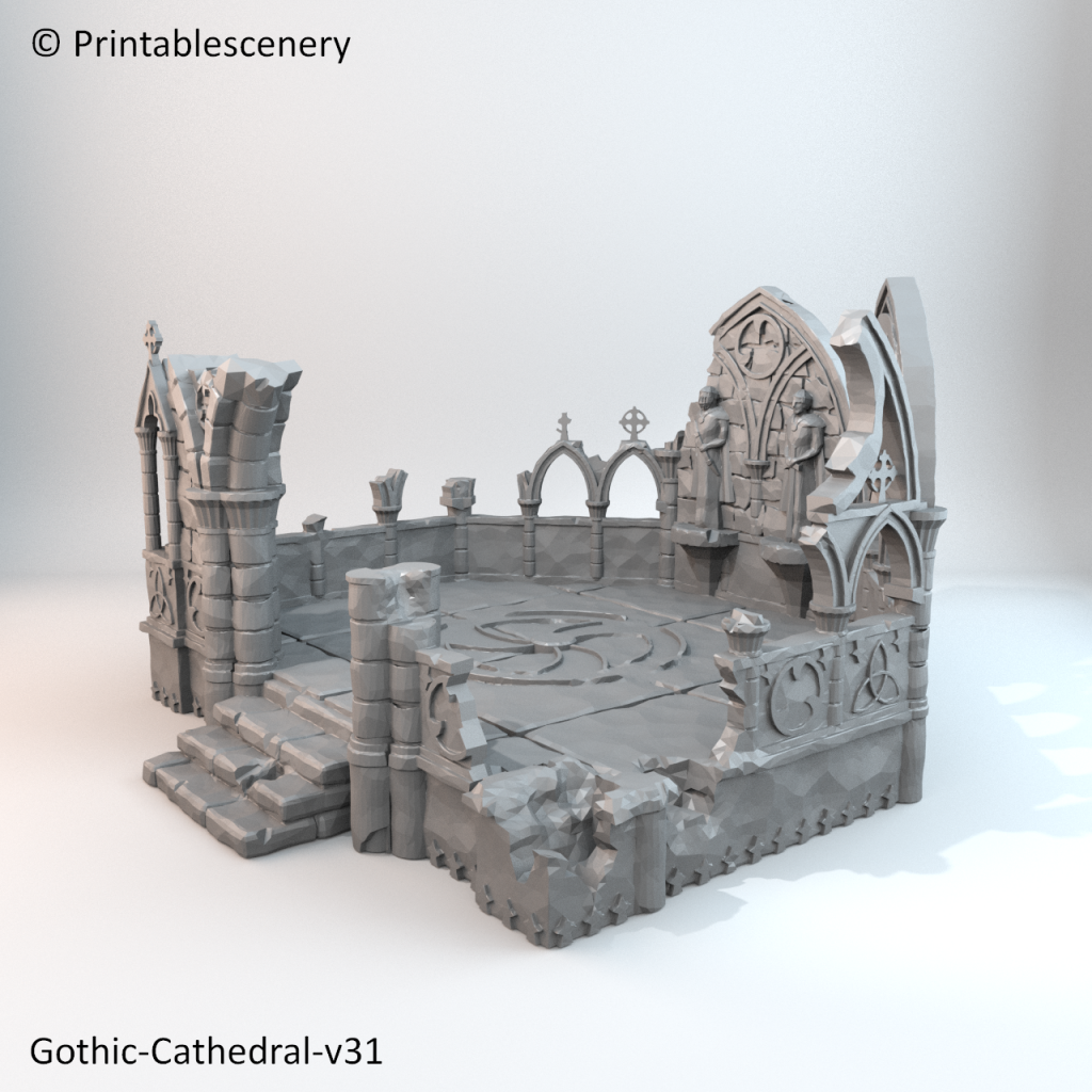 3D Printable Gothic Abby