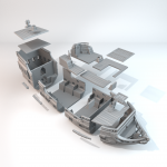 3D Printable Frigate