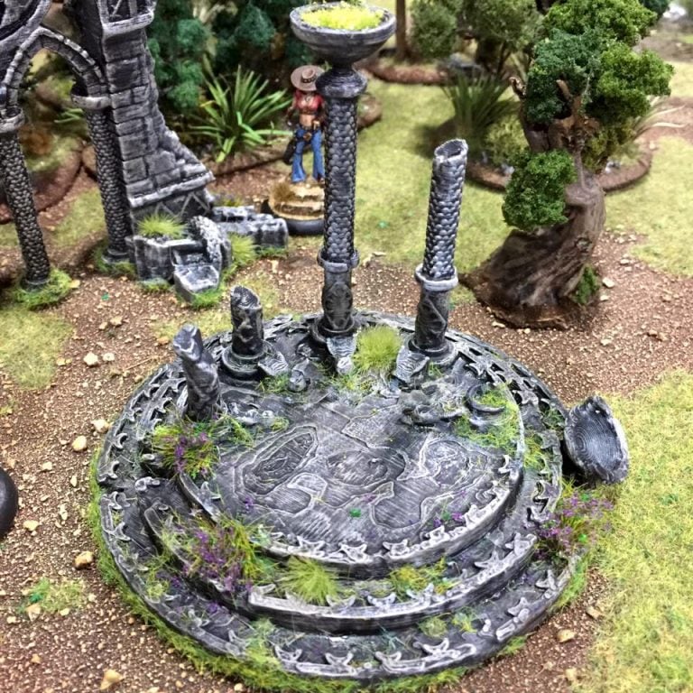 Daemon Dais - Printable Scenery