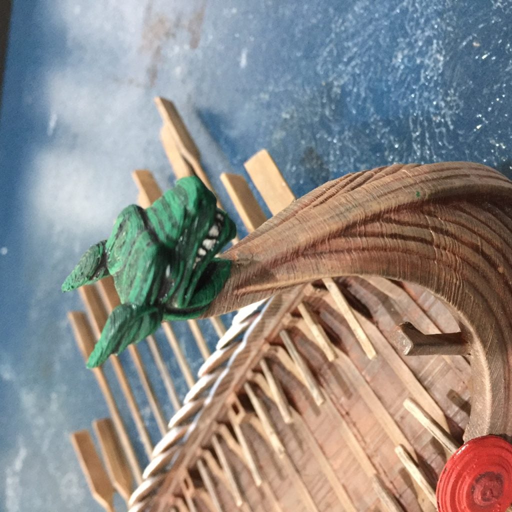 3D Printable Viking Longship. Ready to download and print