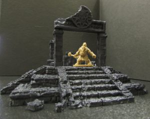 Aztec Ruins - Printable Scenery