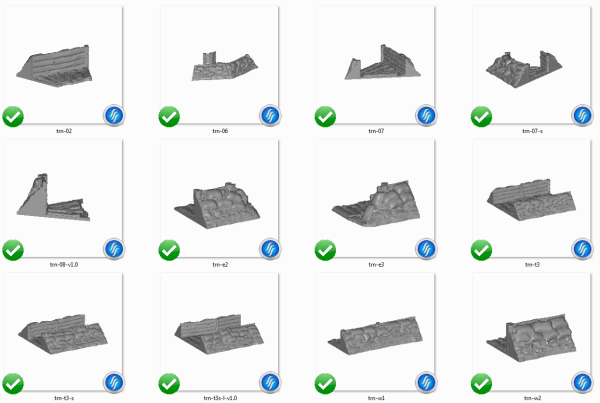 3D Printable WW2 Trenches