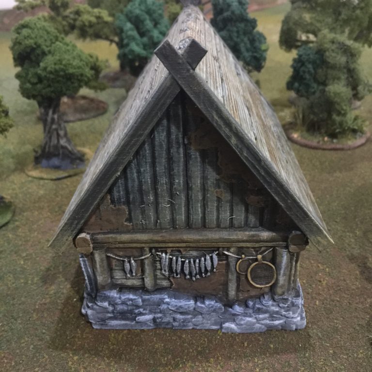 Barbarian House - Printable Scenery