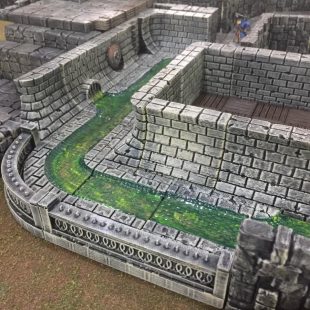 Rampage Sewer Walls - Printable Scenery