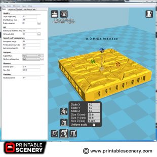 Rampage Base Pack - Printable Scenery