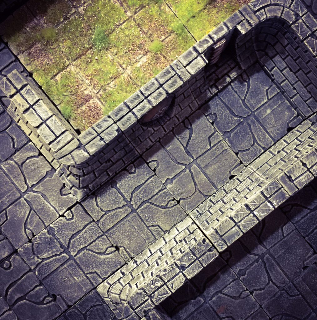 Rampage Sewer Walls - Printable Scenery