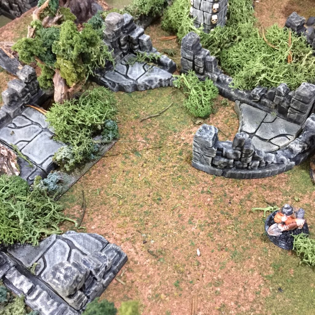 Rampage Ruin Floors - Printable Scenery