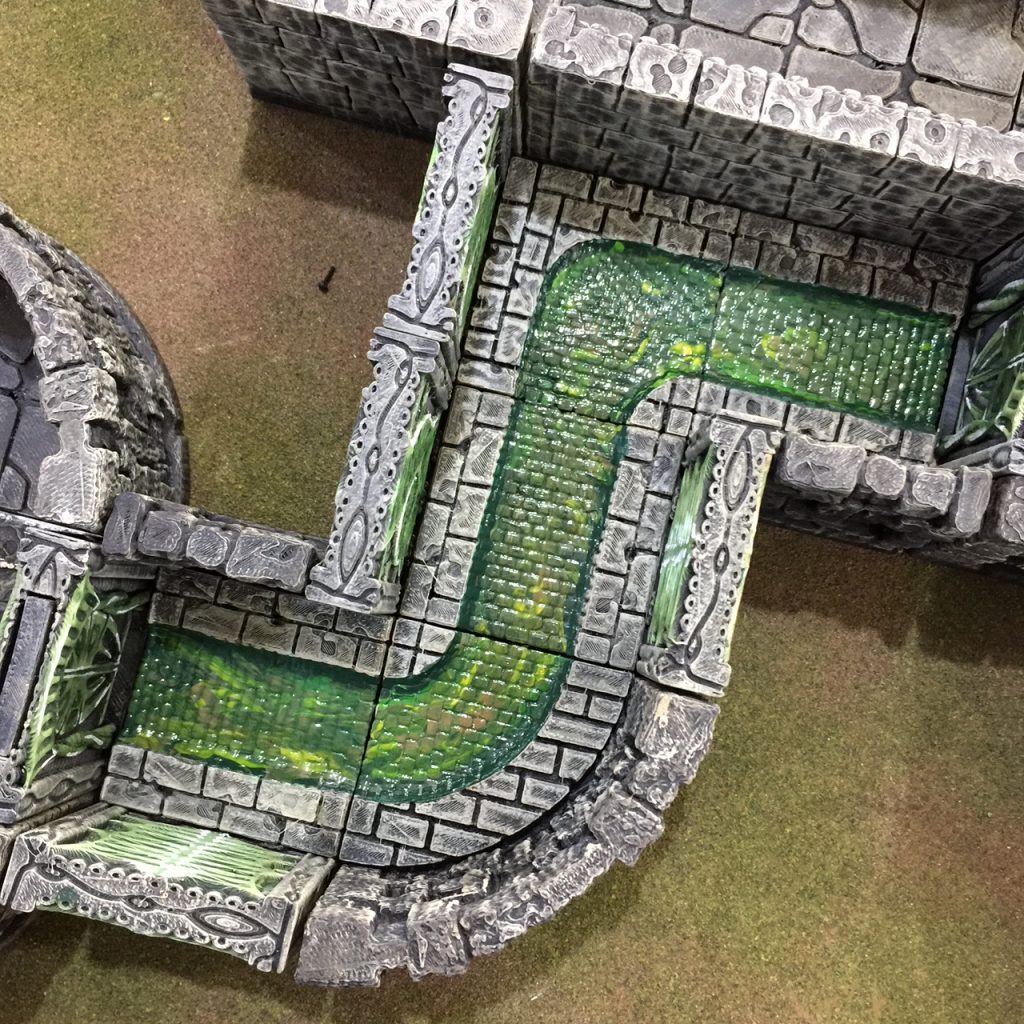 Rampage Sewer Floors - Printable Scenery