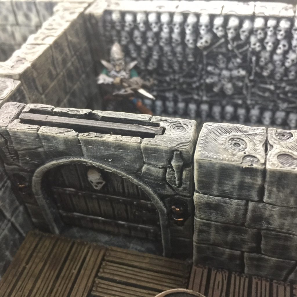 Rampage Crypt Walls - Printable Scenery