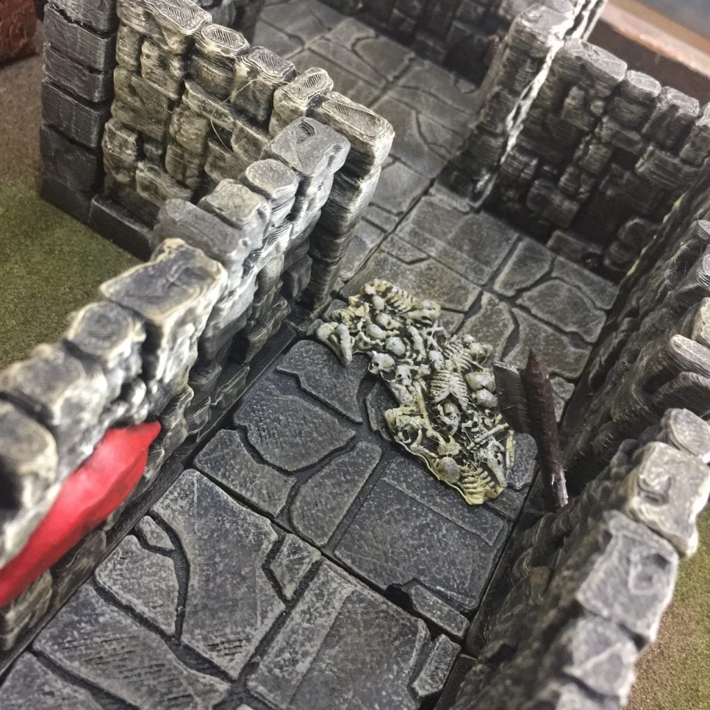 Falling Axe Trap - Printable Scenery