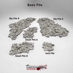 Bone Piles - Printable Scenery