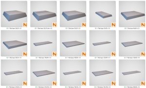 Flat Bases - Printable Scenery