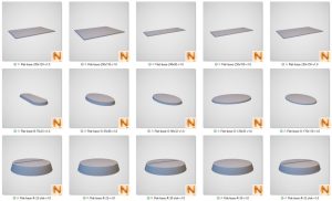 Flat Bases - Printable Scenery