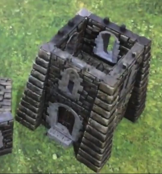 Rampage Tower Assembley - Printable Scenery