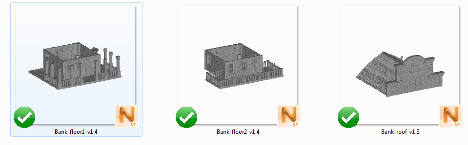 Bank – Printable Scenery