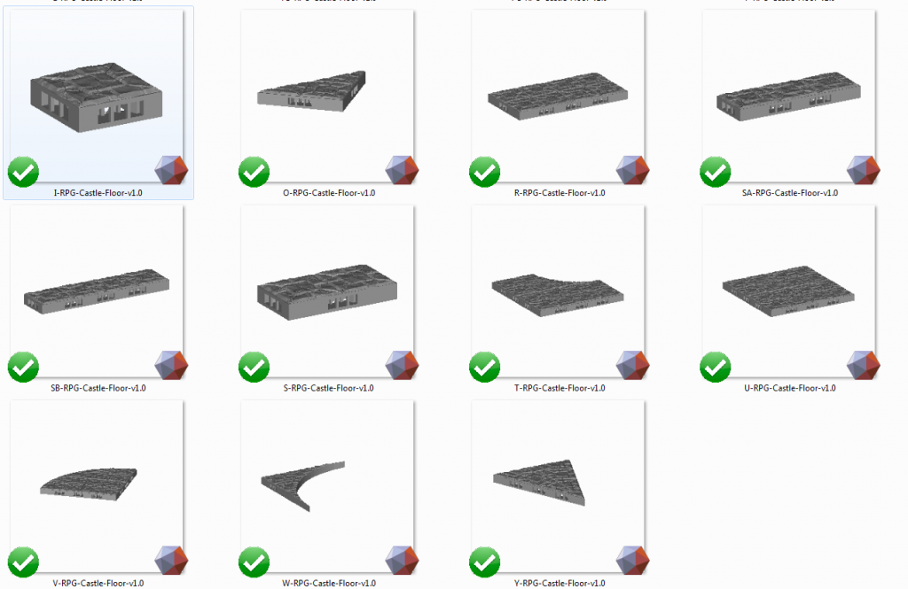 OpenLOCK developer information - Printable Scenery