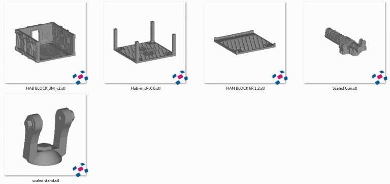 HAB Blocks - Printable Scenery