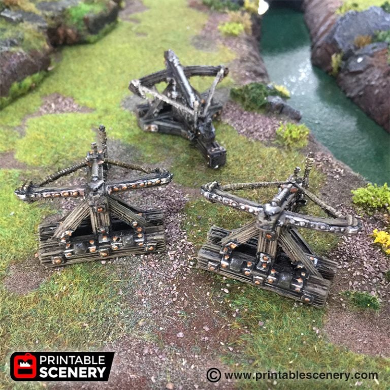 Catapult - Printable Scenery