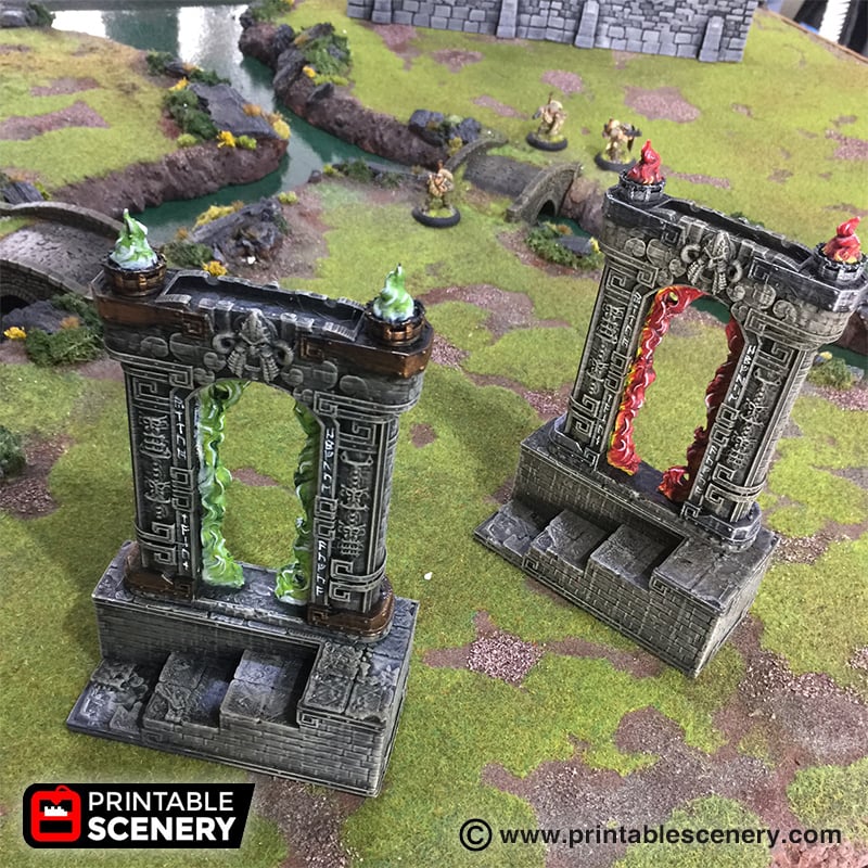 Realm Portal - Printable Scenery