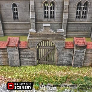Medieval Church Bundle - Printable Scenery