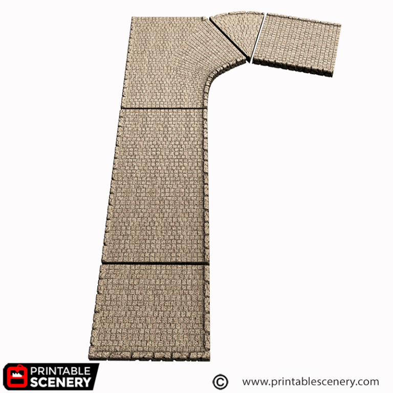 3D Printable Openlock Hex Layout Roads