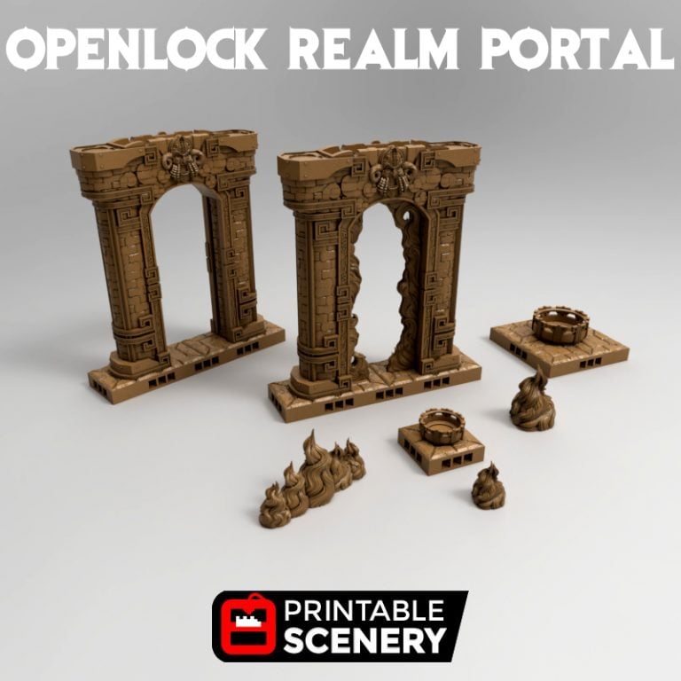 Realm Portal - Printable Scenery