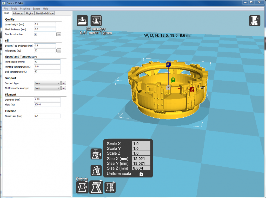 Realm Portal - Printable Scenery