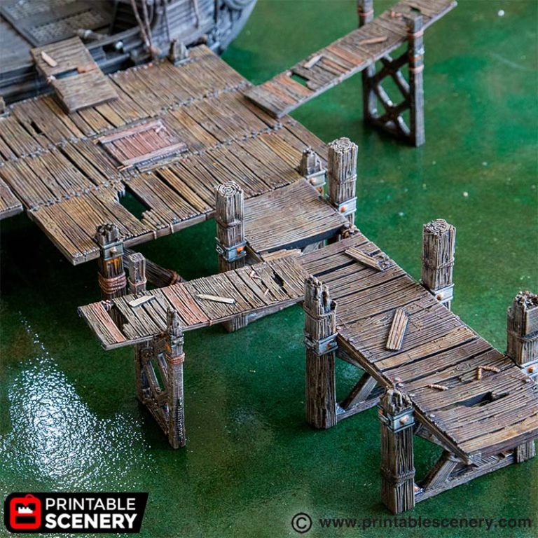Scatter Terrain STL Files - www.printablescenery.com