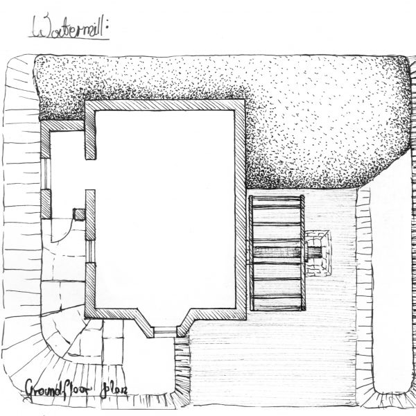 Winterdale Water Mill – Printable Scenery