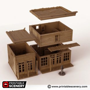 General Store - Printable Scenery