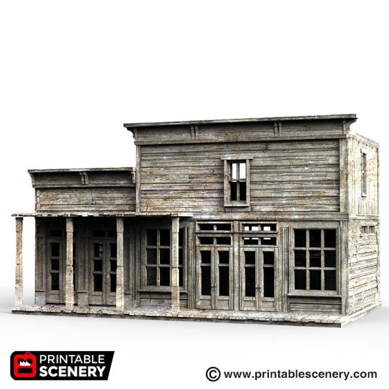 General Store - Printable Scenery