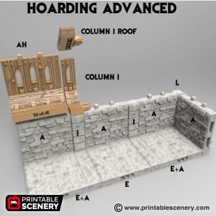Hoardings - Printable Scenery