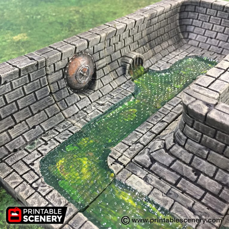 Sewer Bundle - Printable Scenery
